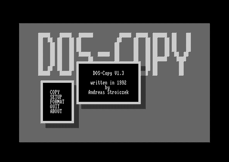 Dos-Copy v1.3 (1993)(Andreas Stroiczek) - ROMs Amstrad CPC - Amstrad ...